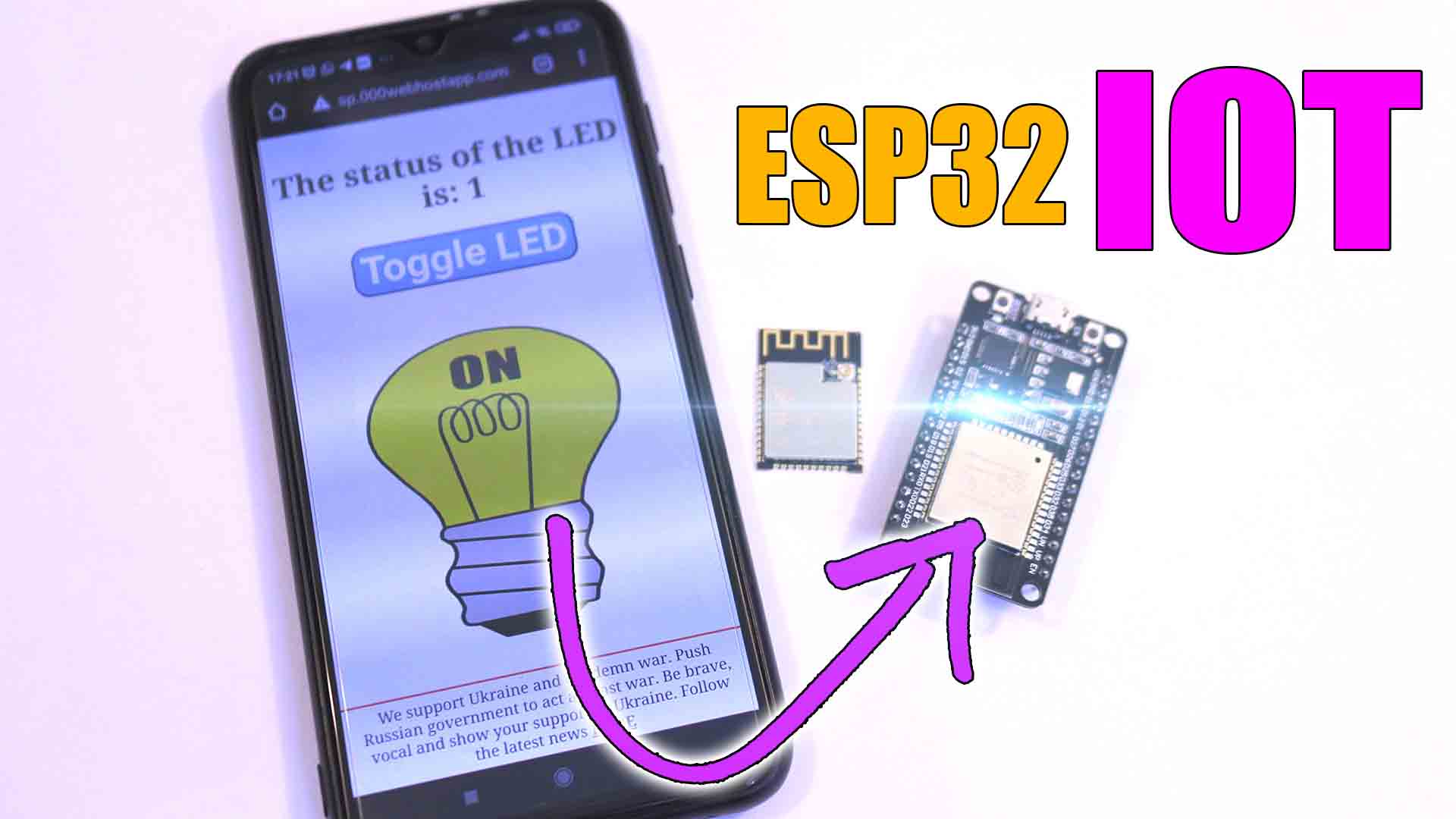 ESP32 IOT database with Arduino POST method and PHP MySQL tutorial