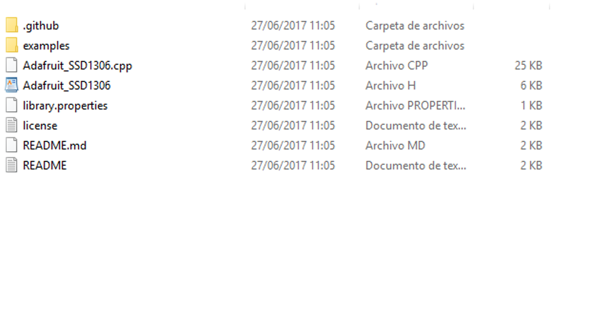 Adafruit_SSD1306-master library Arduino examples download