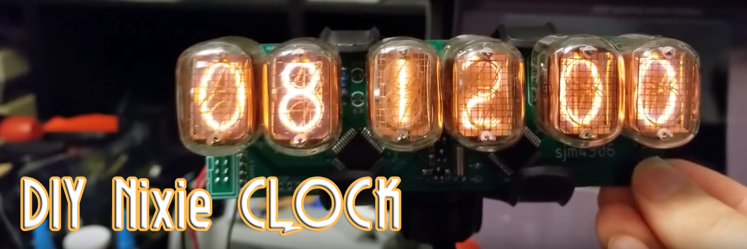 PCB prototype JLCPCB DIY nixie clock