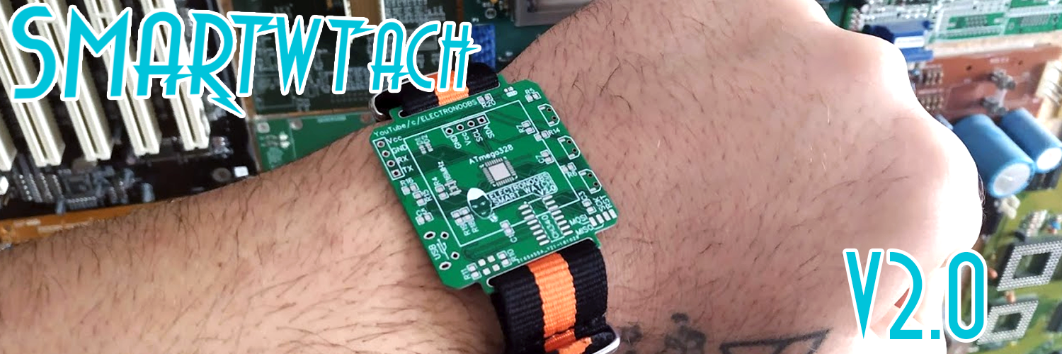 PCB prototype JLCPCB homemade smartwatch Arduino PCB