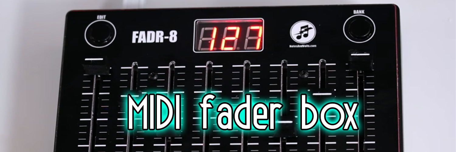 PCB prototype JLCPCB MIDI fader box arduino