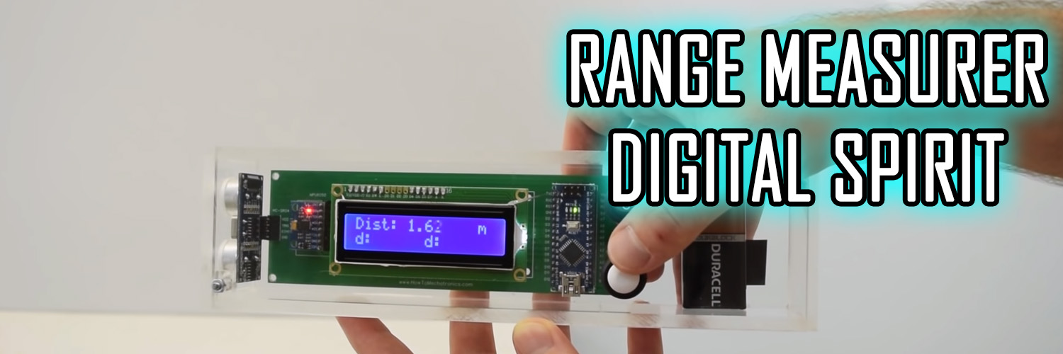 PCB prototype JLCPCB Arduino Range & Digital Spirit Level