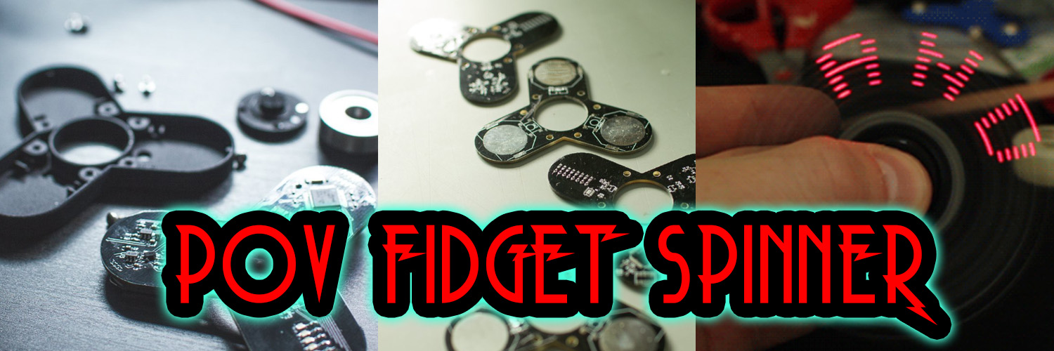 Arduino POV Fidget Spinner - DIY!