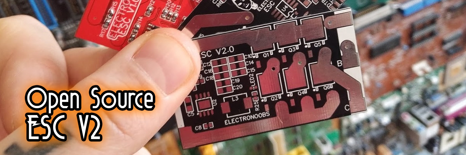 PCB prototype JLCPCB Arduino based ESC board