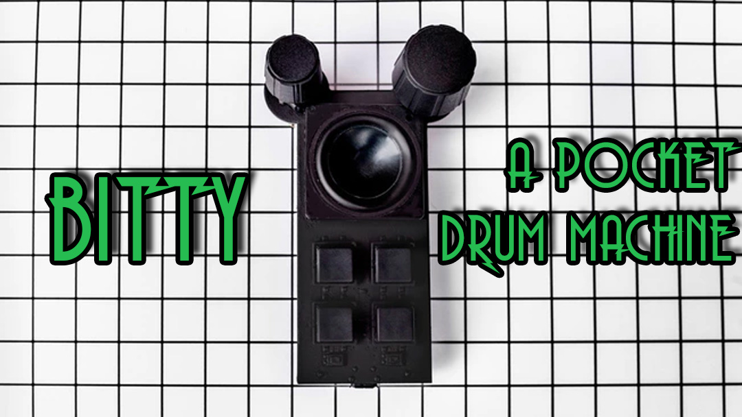 PCB prototype JLCPCB Bitty - BY CURIOUS SOUND OBJECTS