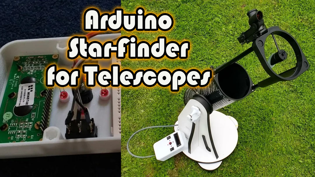 PCB prototype JLCPCB Bitty - Arduino star tracker