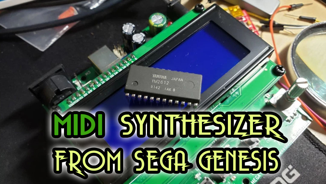 PCB prototype PCBGOGO - MIDI SYNTHESIZER FROM A SEGA GENESIS