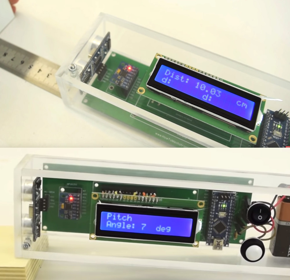 Arduino Range & Digital Spirit Level
