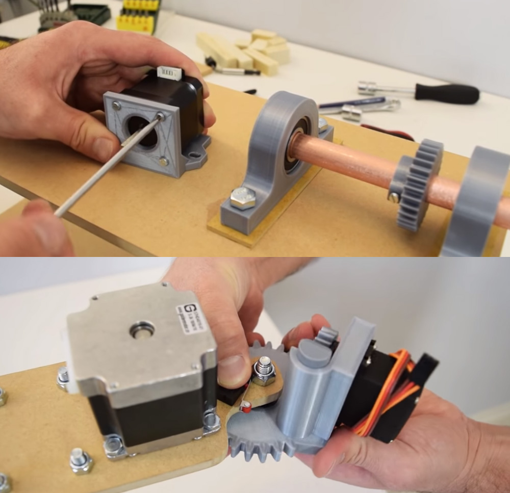 Arduino 3D Wire Bending Machine