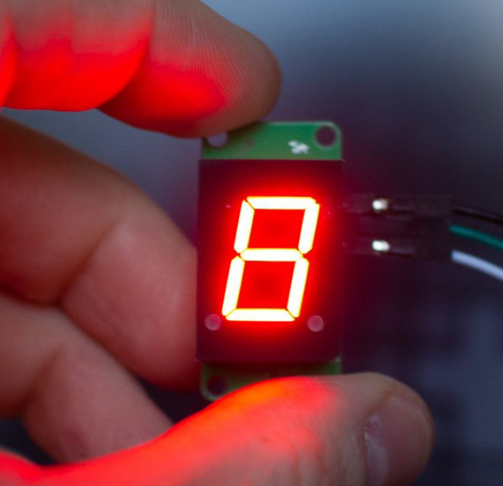 Addressable 7-Segment Displays