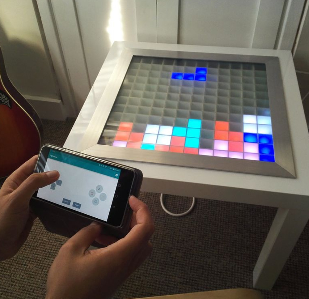 Arduino tetris table