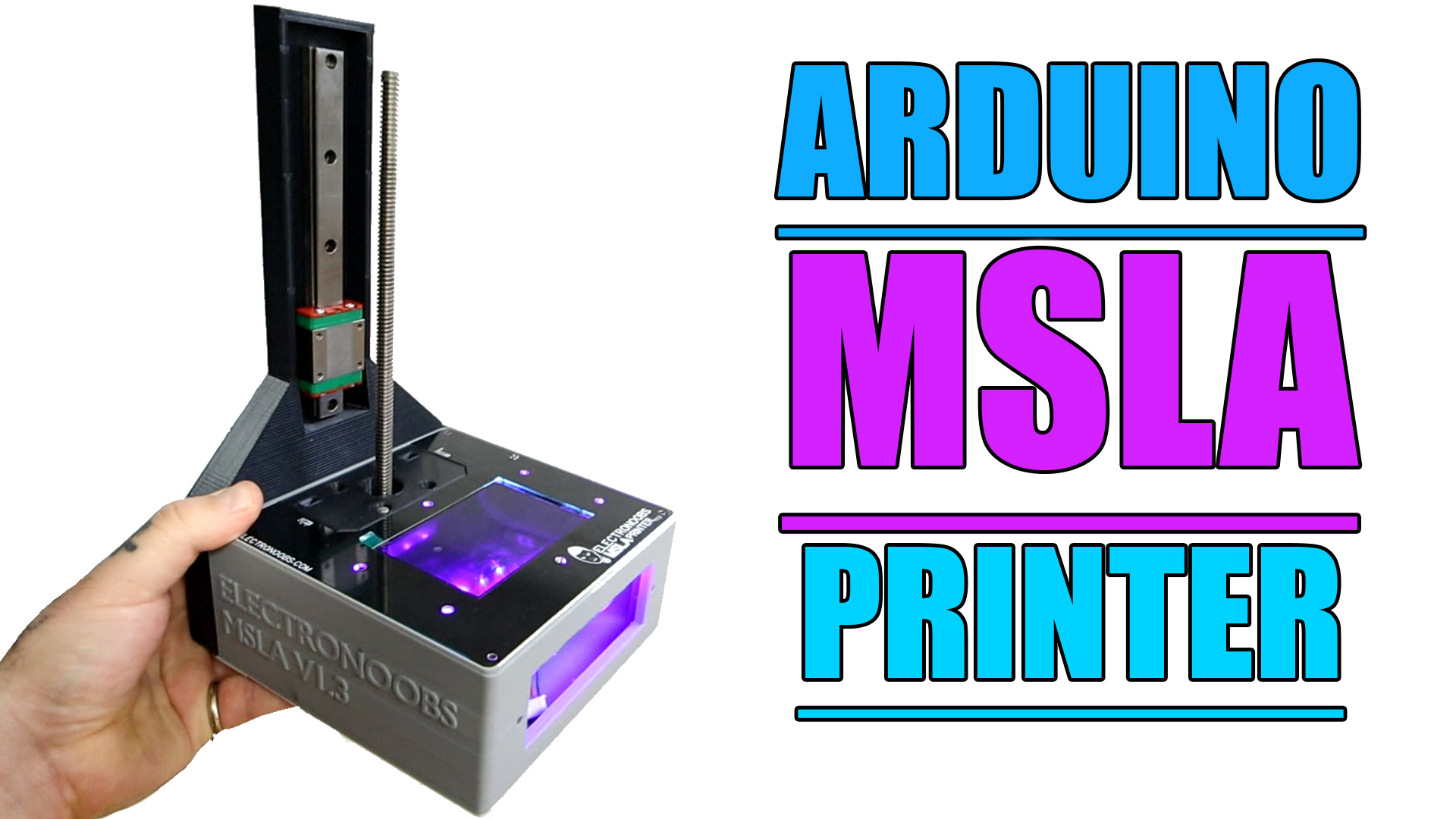 Arduino MSLA Printer