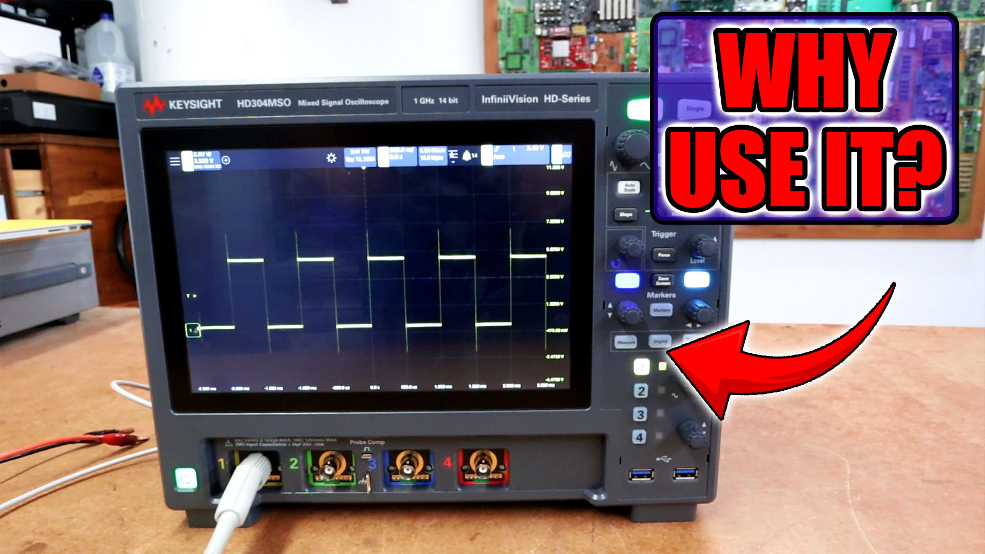 Why use an oscilloscope?