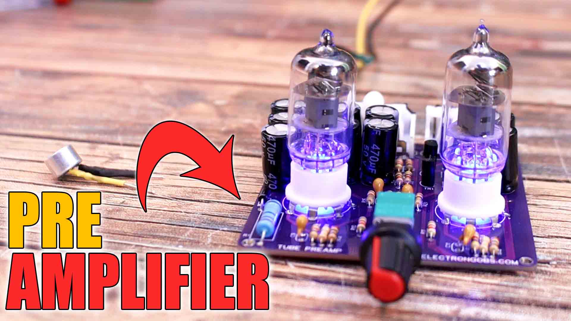 Vacuum Tube Pre Amplifier PCB design schematic gerbers tutorial download